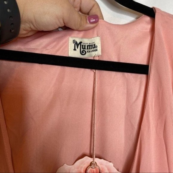 Show Me Your MuMu | Dresses | Nwt Show Me Your Mumu Noelle Flutter Wrap Dress In Rustic Mauve ...